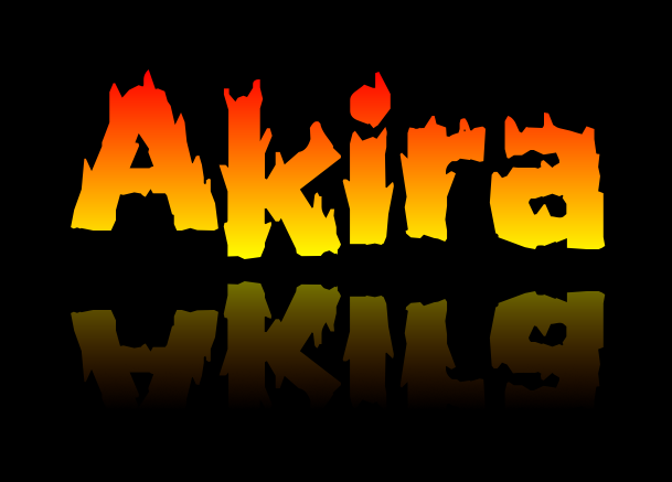 Akira logo. Free logo maker.