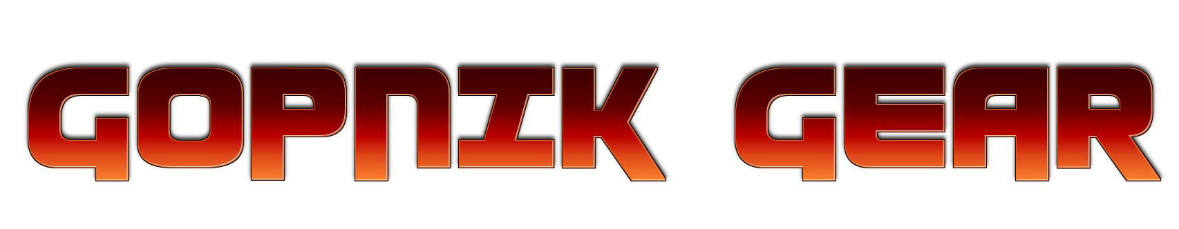 GOPNIK GEAR logo. Free logo maker.