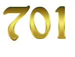701 logo. Free logo maker.