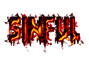 Sinful logo. Free logo maker.