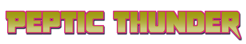 Peptic Thunder logo. Free logo maker.