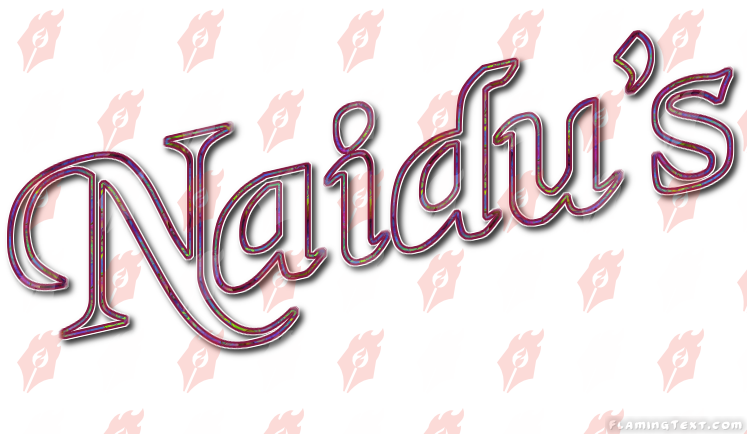 Naidus Name Logo