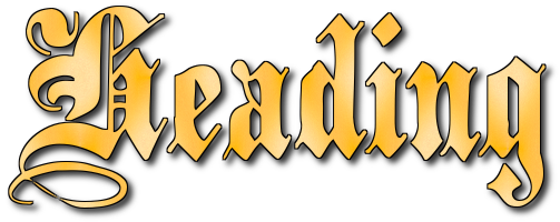 Heading logo. Free logo maker.