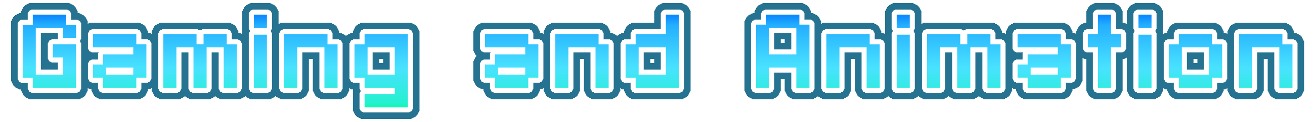 Gaming and Animation logo. Free logo maker.