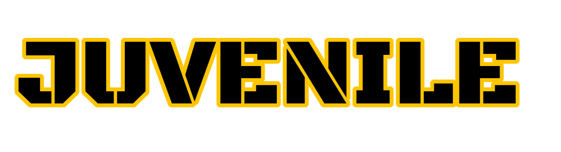 JUVENILE logo. Free logo maker.