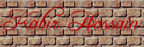 Kabir Hossain logo. Free logo maker.