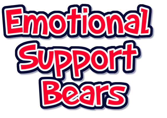 Emotional Support Bears logo. Free logo maker.