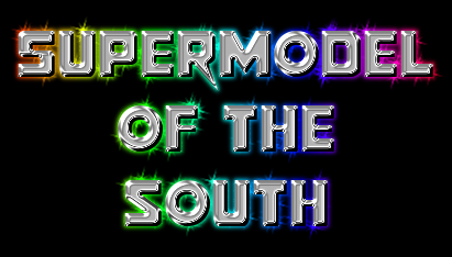 Supermodel of the south logo. Free logo maker.