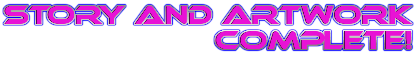 Story and artwork Complete! logo. Free logo maker.