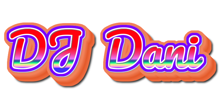 DJ Dani logo. Free logo maker.