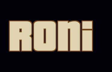 roni logo. Free logo maker.