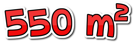 550 m² logo. Free logo maker.
