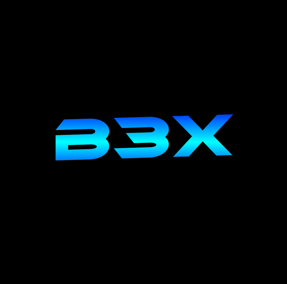B3X logo. Free logo maker.
