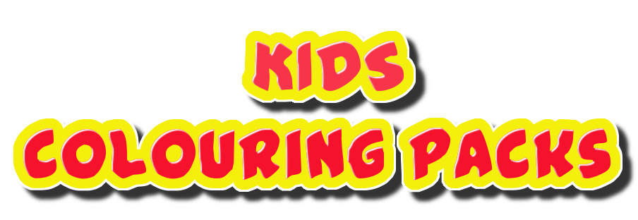 KIDS colouring packs logo. Free logo maker.